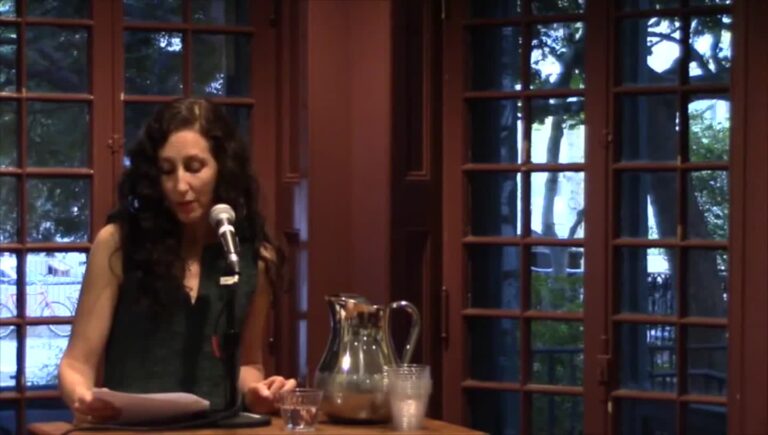 Laynie Browne discussing “A Carafe, That Is a Blind Glass” & the ...